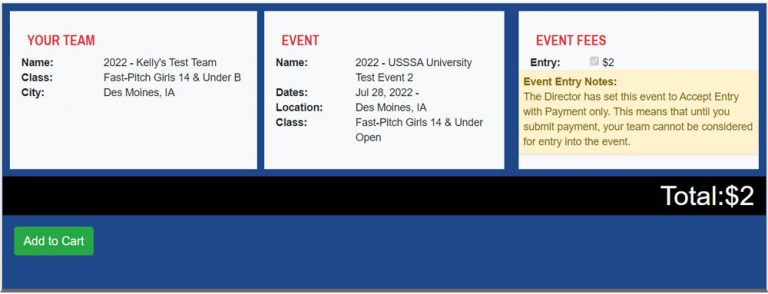USSSA - United States Specialty Sports Association
